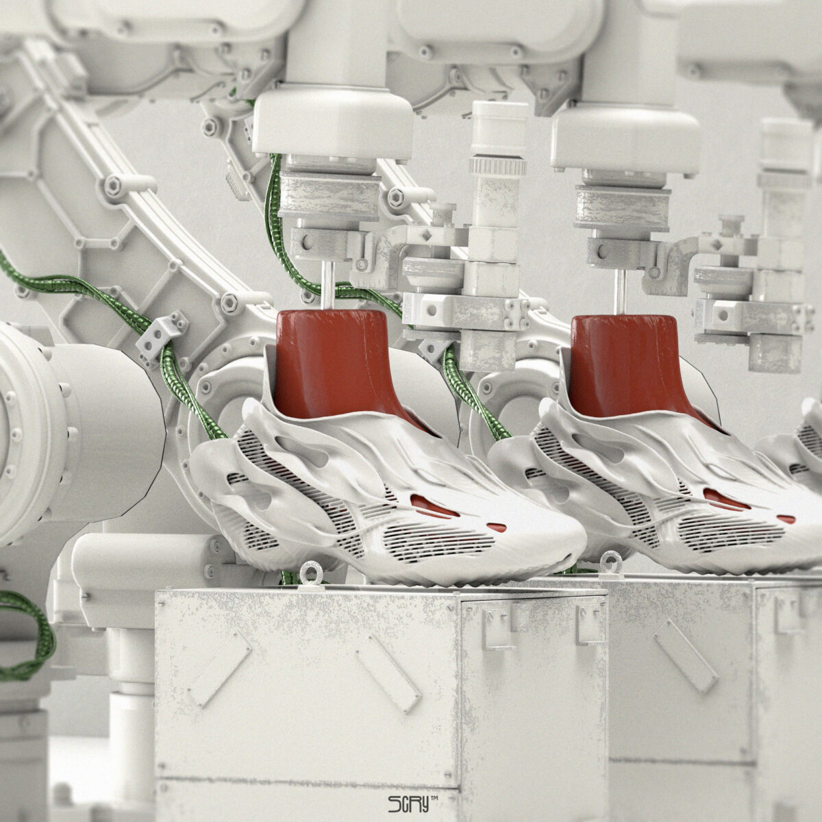 UNTANGLED: 3D Printed SCRY shoes By SCRY Lab