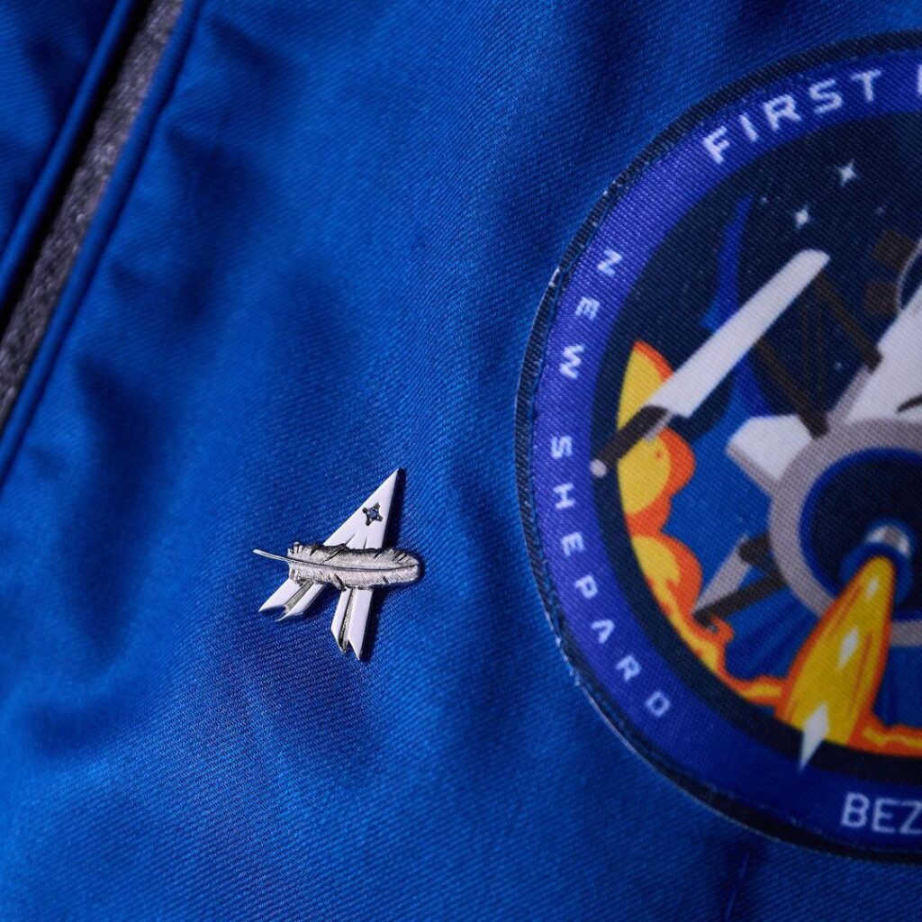 Here’s What Jeff Bezos’ Flight Suit Looked Like On Tuesday * HYBRID RITUALS