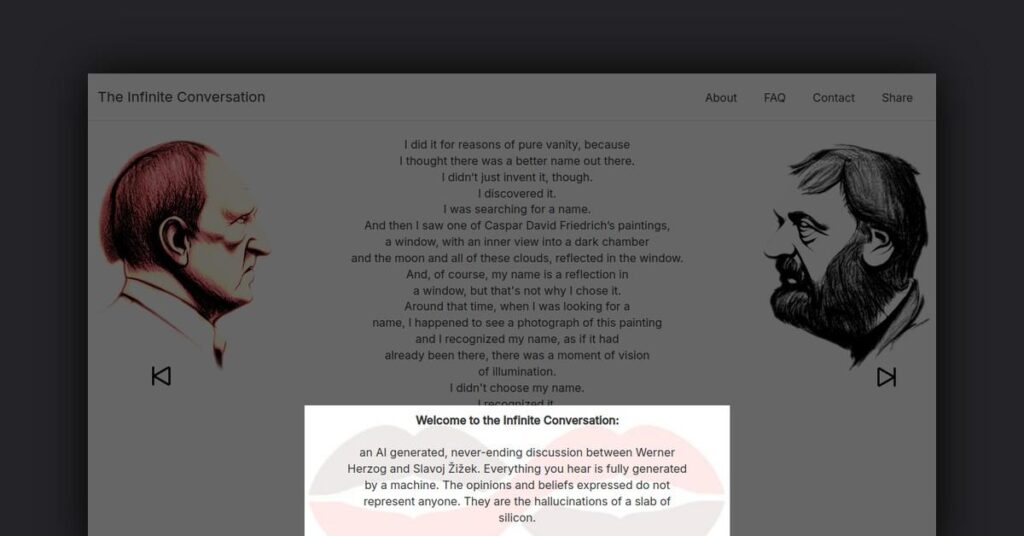 Infiniteconversation * HYBRID RITUALS